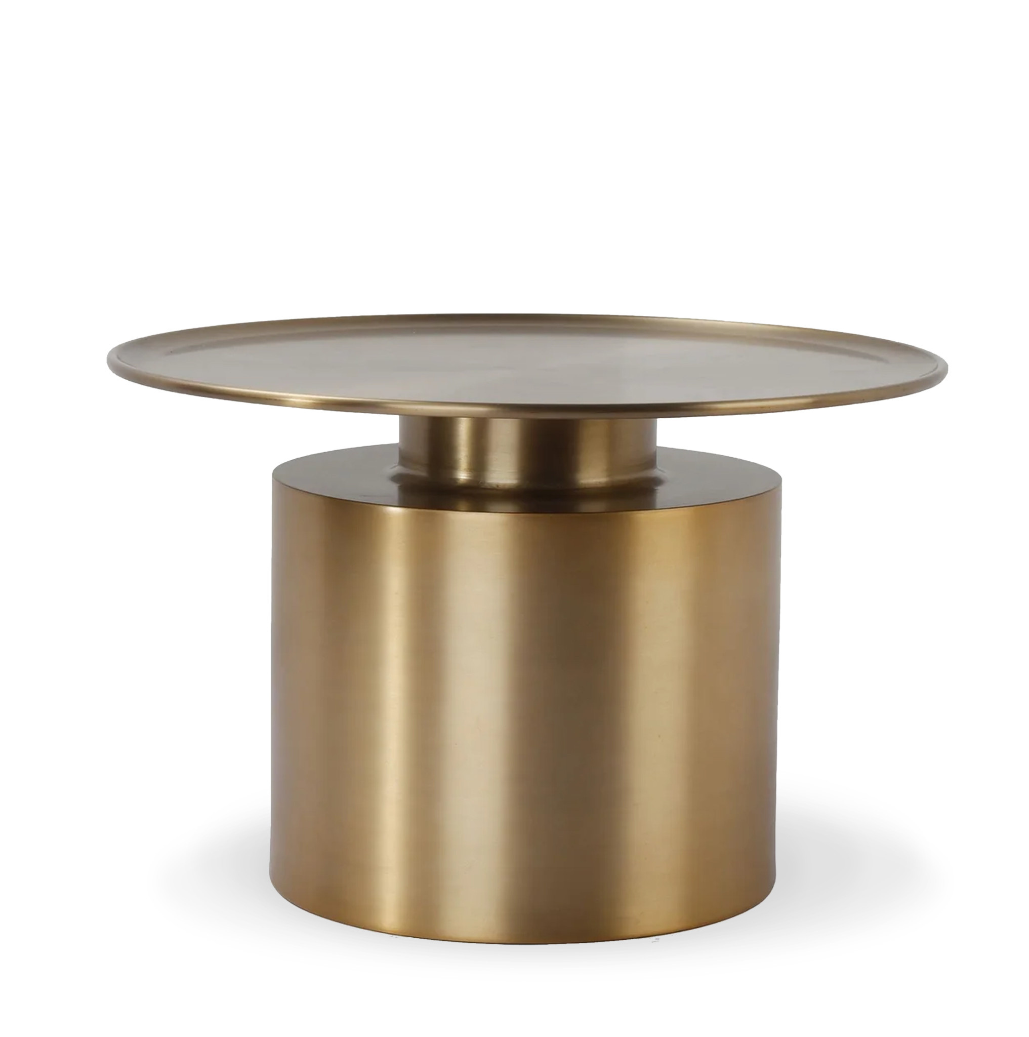 RAVEN COFFEE TABLE BRASS - Portside Interiors