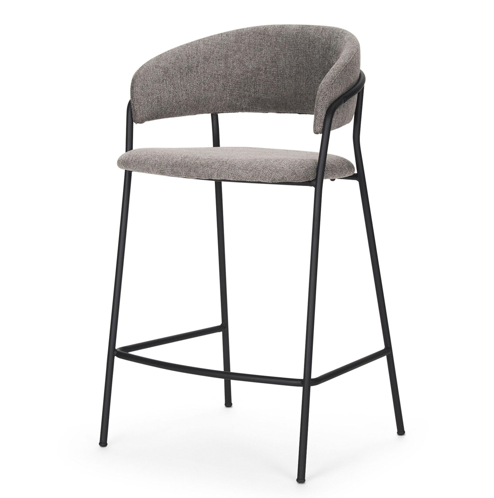 DRAKE COUNTER STOOL GREY - Portside Interiors