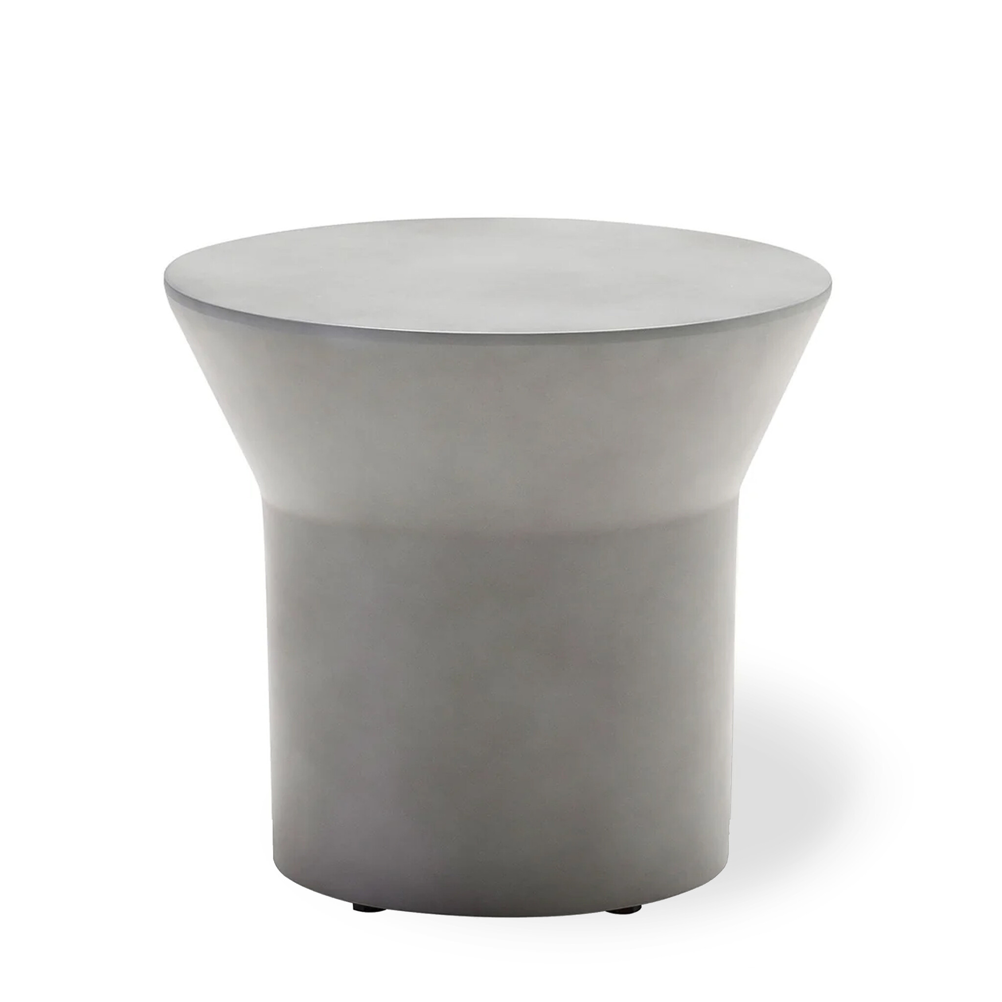 LUNAR SIDE TABLE OUTDOOR GREY - Portside Interiors