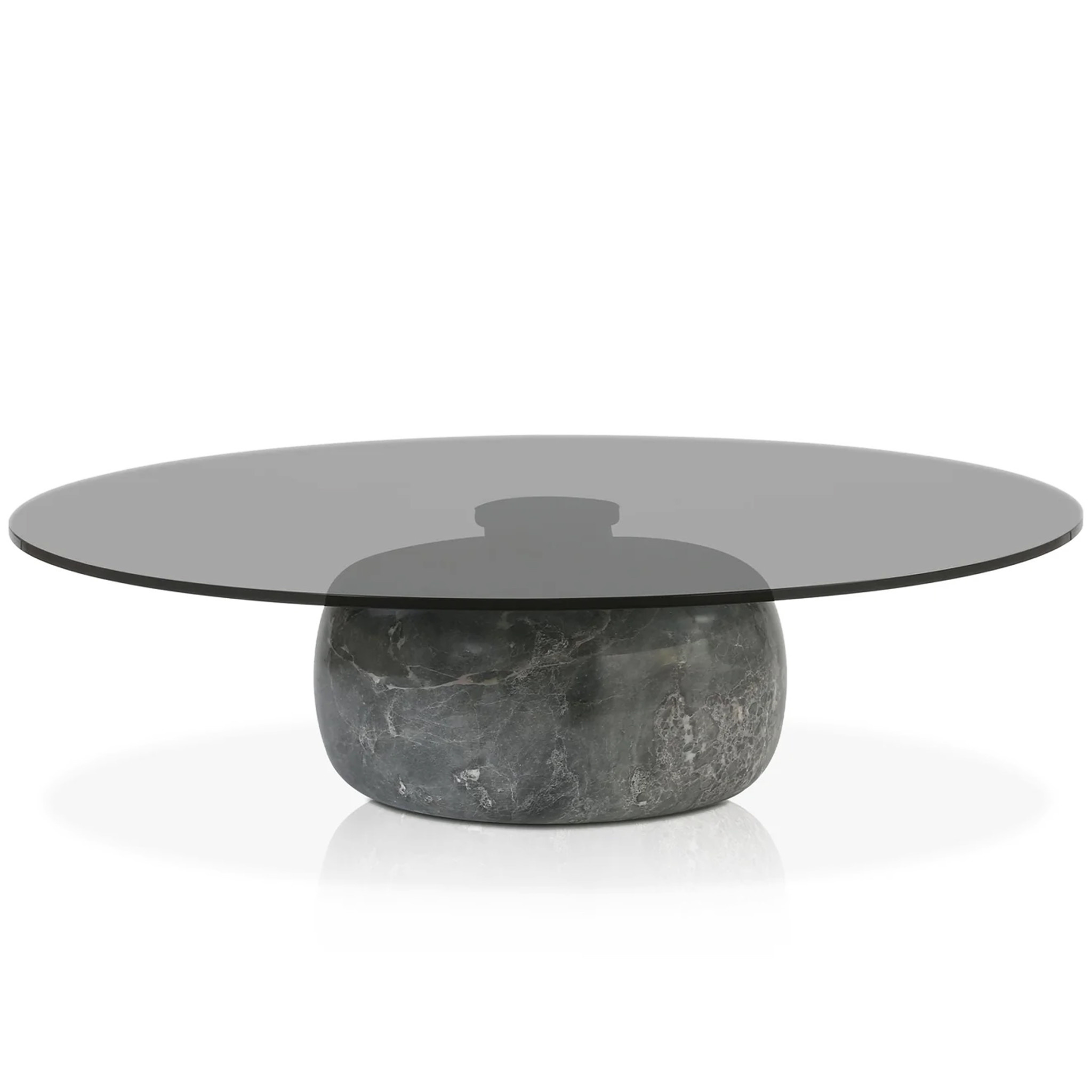 POND COFFEE TABLE MARBLE GREY - Portside Interiors