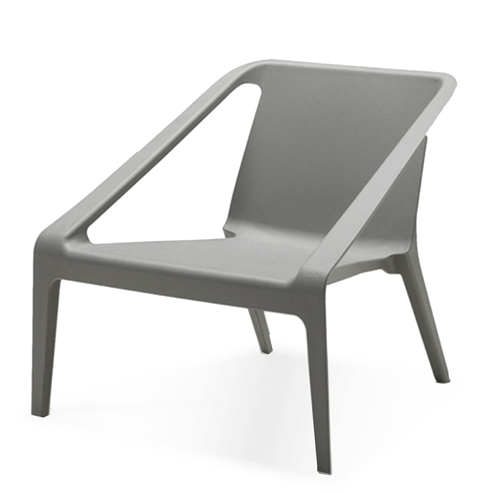 WAVE CHAIR OUTDOOR GREY - Portside Interiors
