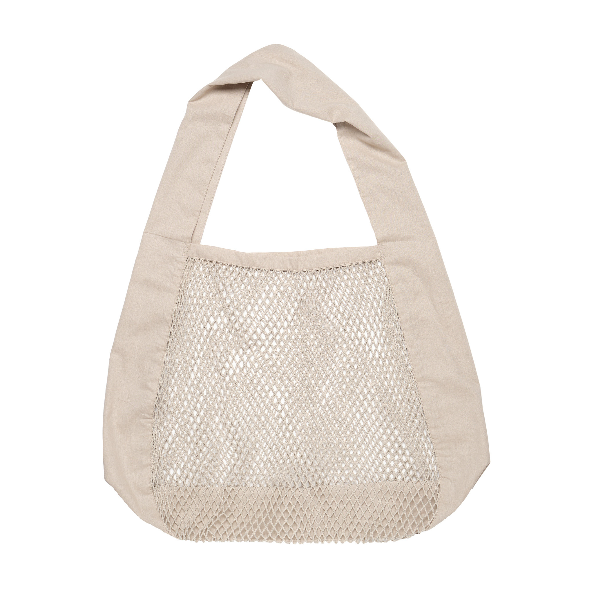 NET SHOULDER BAG STONE - Portside Interiors