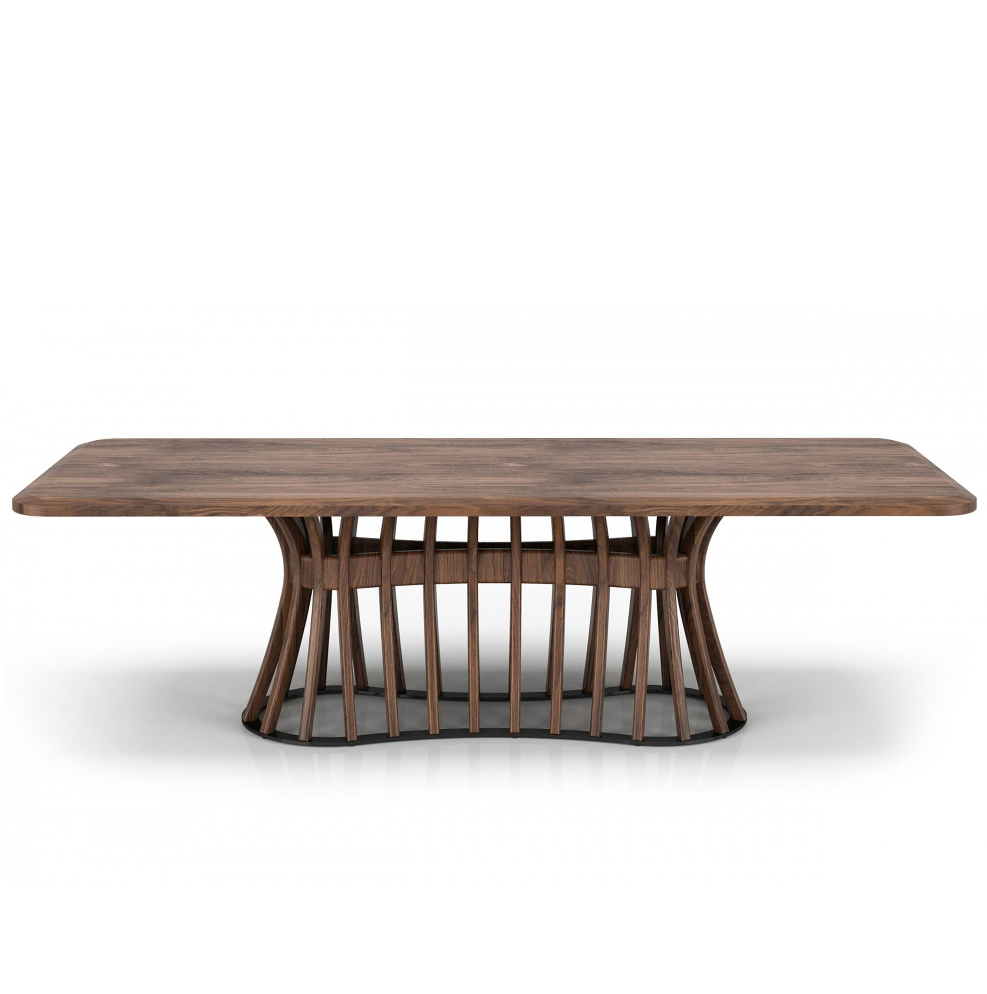 JOLENE WALNUT DINING TABLE 106" By HUPPE - Portside Interiors