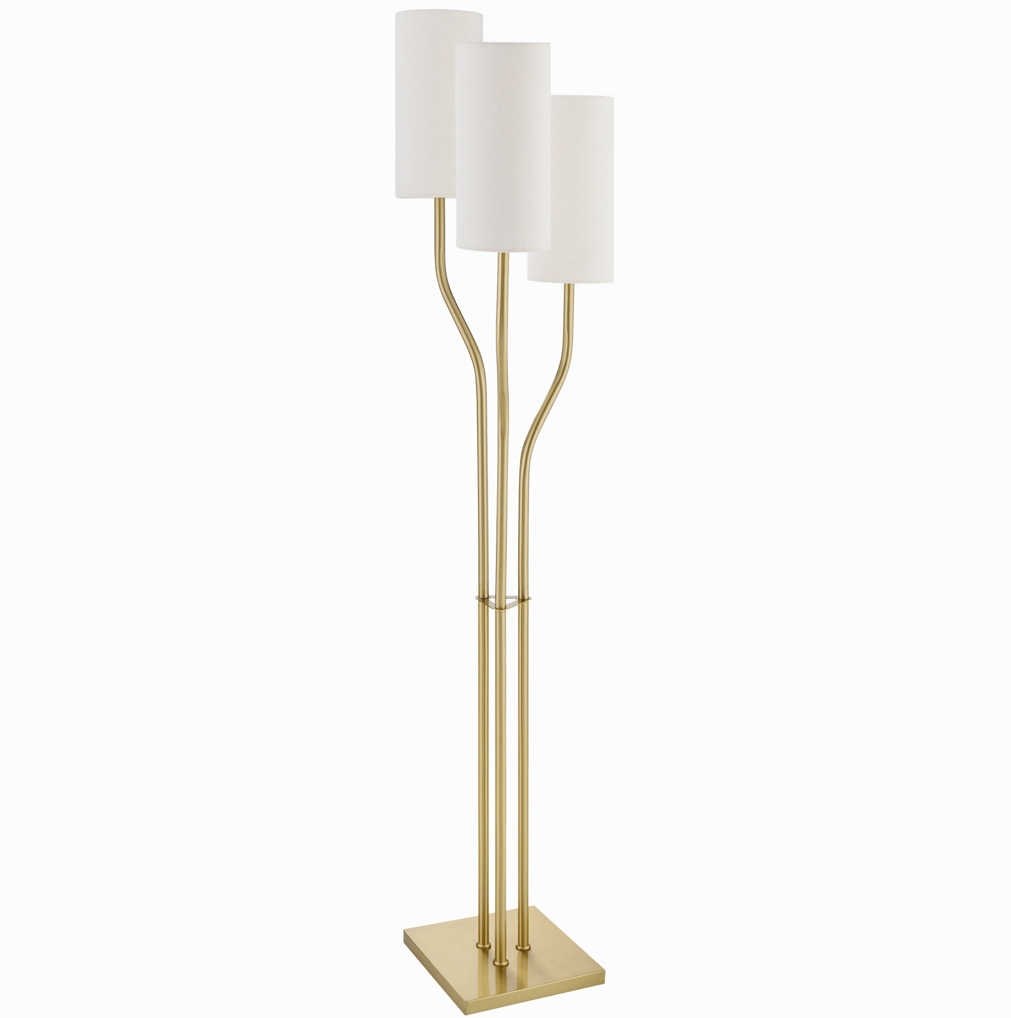 HORIZON TRIO LAMP BURNISHED GOLD - Portside Interiors