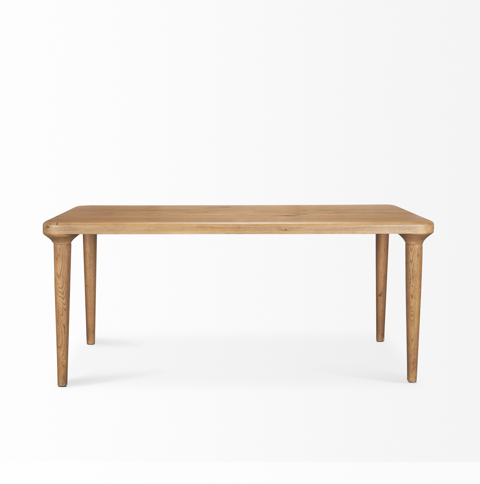 MERCER DINING TABLE 72" SMOKED NATURAL - Portside Interiors