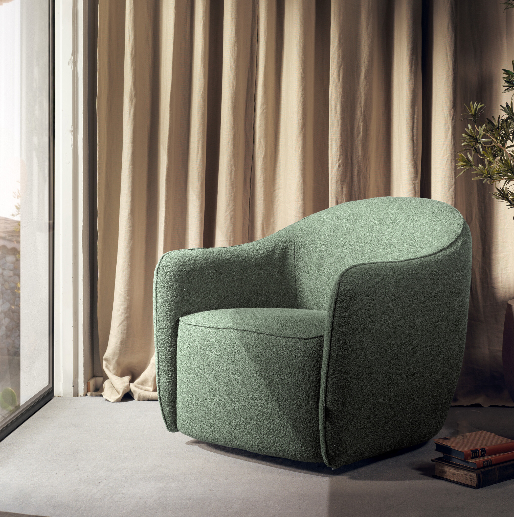 BEETLE SWIVEL CHAIR By Furninova Sweden - Portside Interiors
