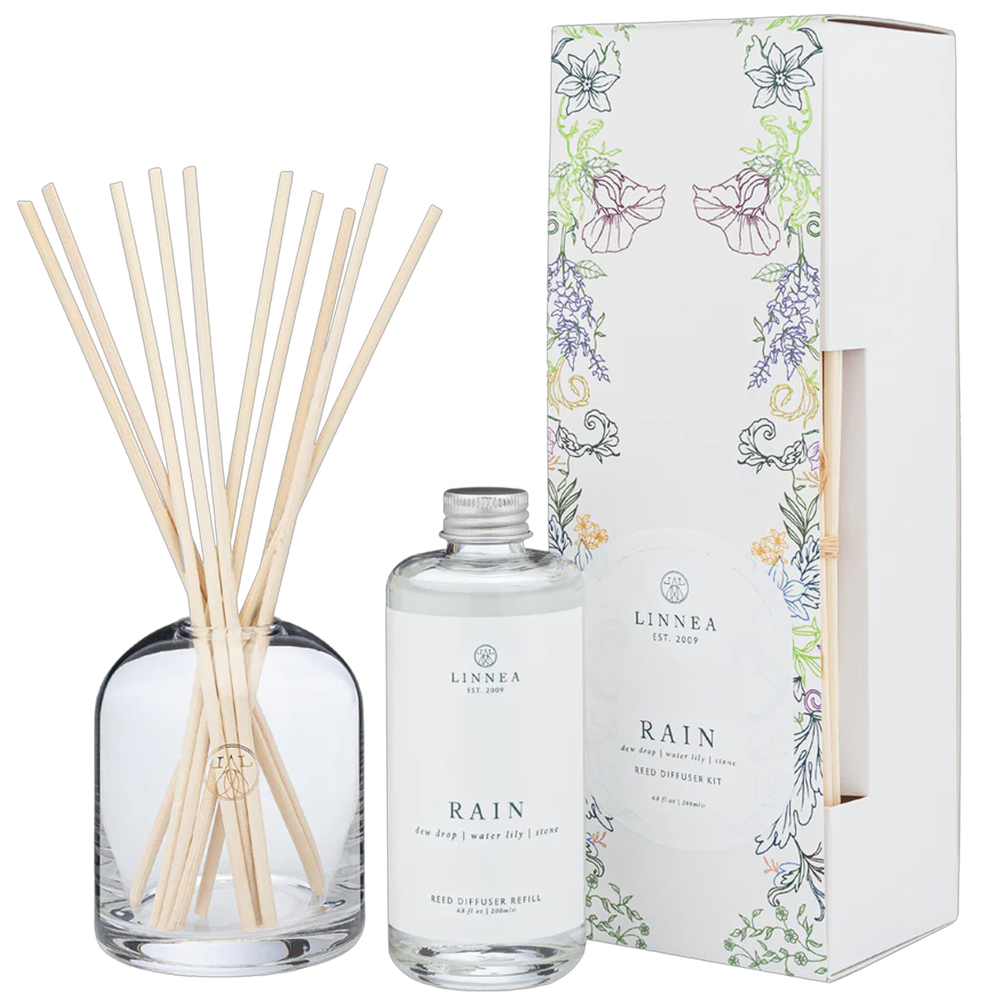 REED DIFFUSER KIT - RAIN By Linnea - Portside Interiors