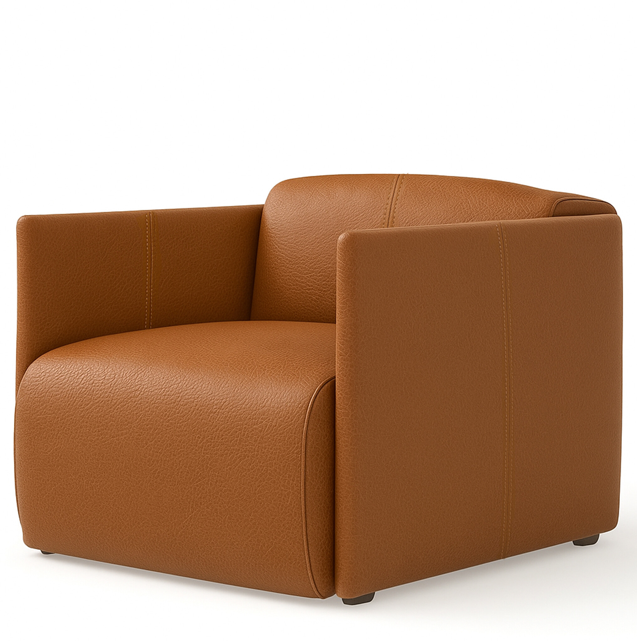 TAURUS CHAIR LEATHER Swivel Optional - Portside Interiors