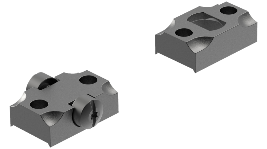 LEUPOLD STANDARD - TIKKA T3/T3X - SCOPE MOUNT BASE (2-PIECE) - MATTE ...