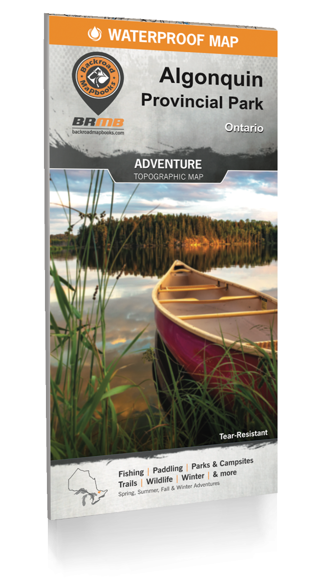 BACKROAD MAPBOOKS BACKROAD TOPOGRAPHIC MAP - FCEON - ALGONQUIN ...