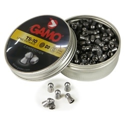 GAMO TS-22 LONG-DISTANCE .22 CAL PELLETS (ROUND NOSE) - TARGET ...