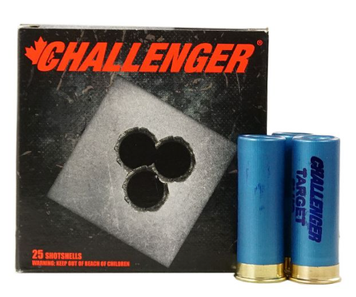 CHALLENGER 12-GAUGE - 2.75" - 1 OZ SLUG - TACTICAL SLUG LOW RECOIL (25 ...