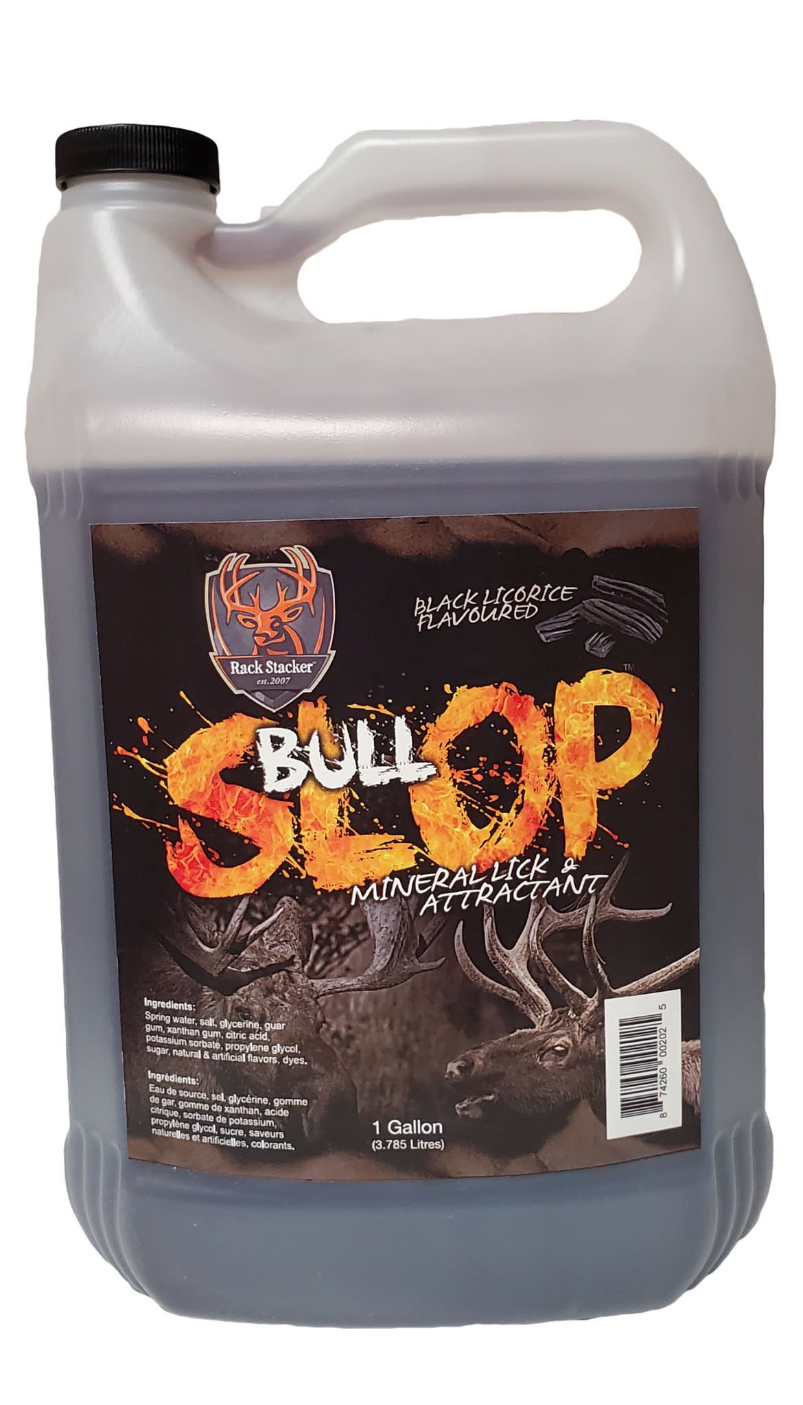 RACK STACKER BULL SLOP LICORICE 1 GALLON - Lefebvre's