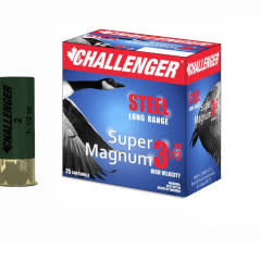 CHALLENGER 12 GAUGE - 3.5" - #BBB SHOT - 1.5 OZ - STEEL - SUPER MAGNUM ...