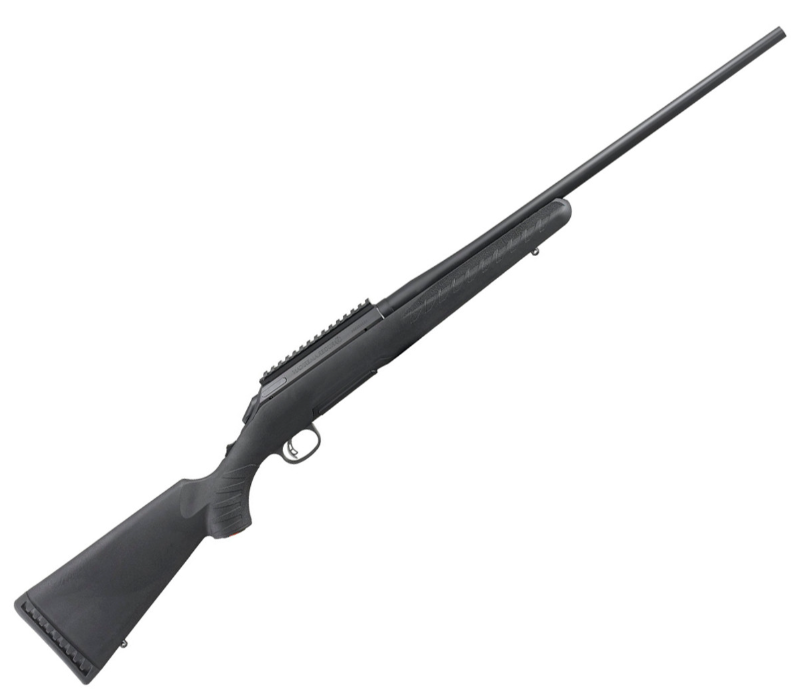 LEFT-HANDED RUGER AMERICAN BOLT-ACTION RIFLE (4 ROUND) .308 WIN - BLACK ...
