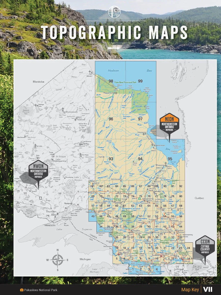 BACKROAD MAPBOOKS BACKROAD TOPOGRAPHIC MAP - MAPBOOK - NORTHEASTERN ...
