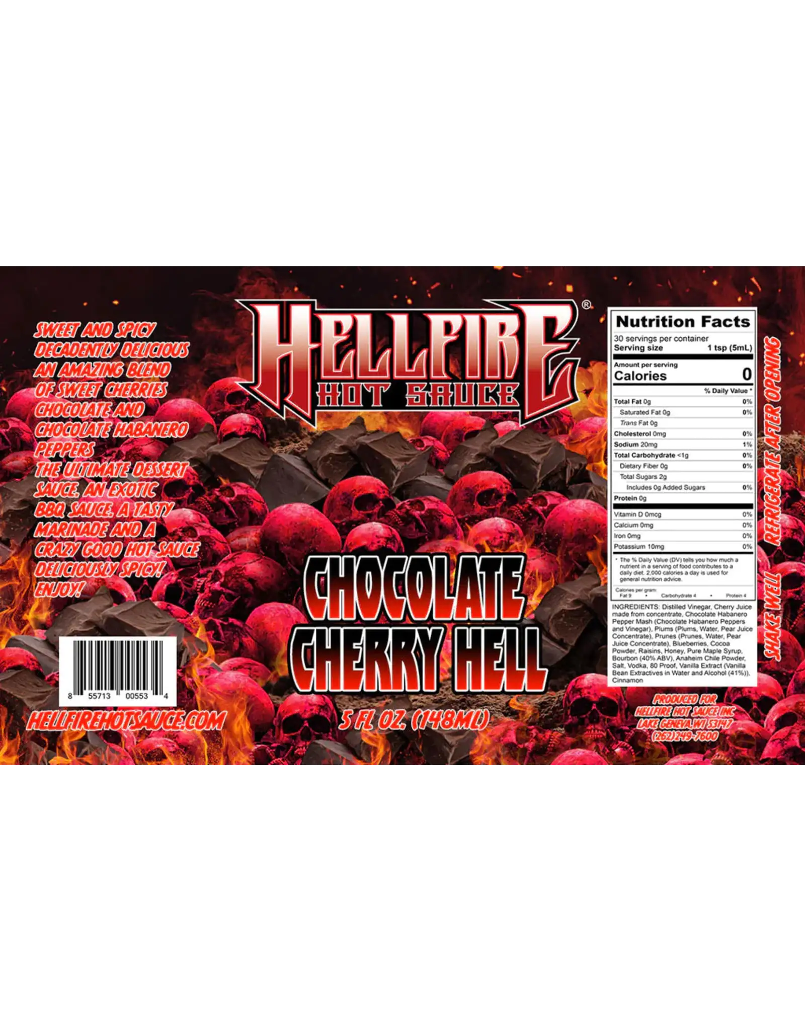 Hellfire Chocolate Cherry Hell - Shack à Sauce