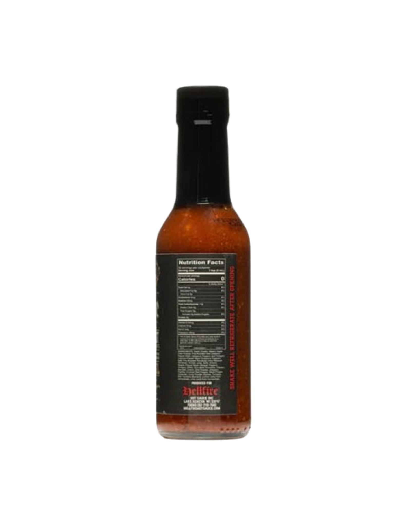 Hellfire Black Label Red Extra Spicy - Shack à Sauce
