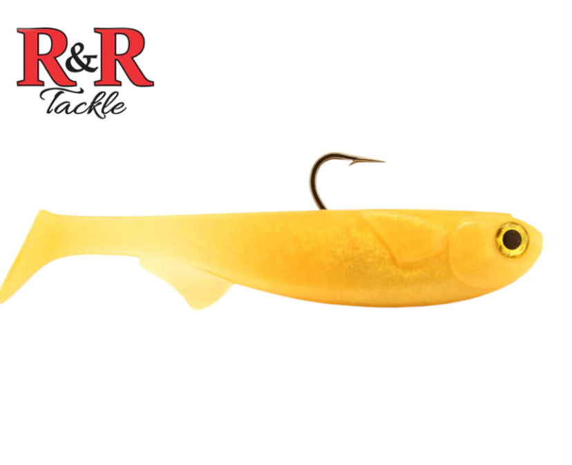 R&R Slide Bait Gold 6" SS 1oz - Estero River Outfitters