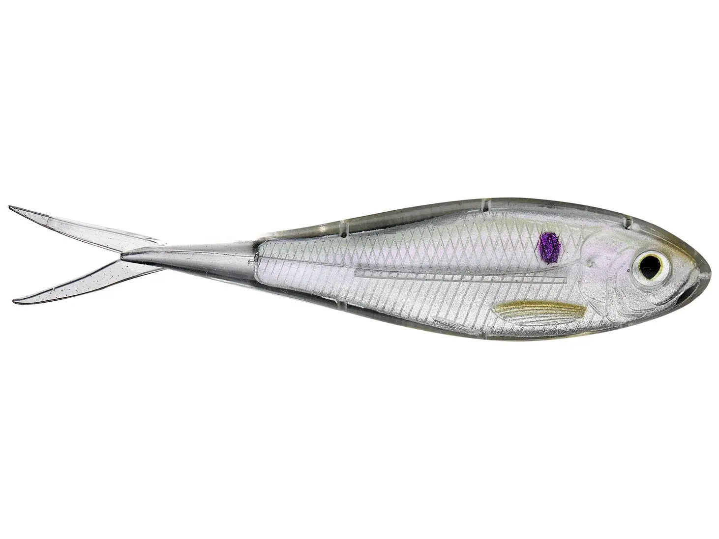 LiveTarget SSD110S134 Skip Shad Silver/ Pearl | Estero Outfitters ...