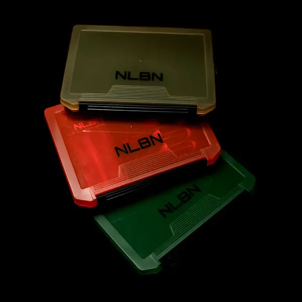 NLBN Jig Head boxes 3" Red - Estero River Outfitters
