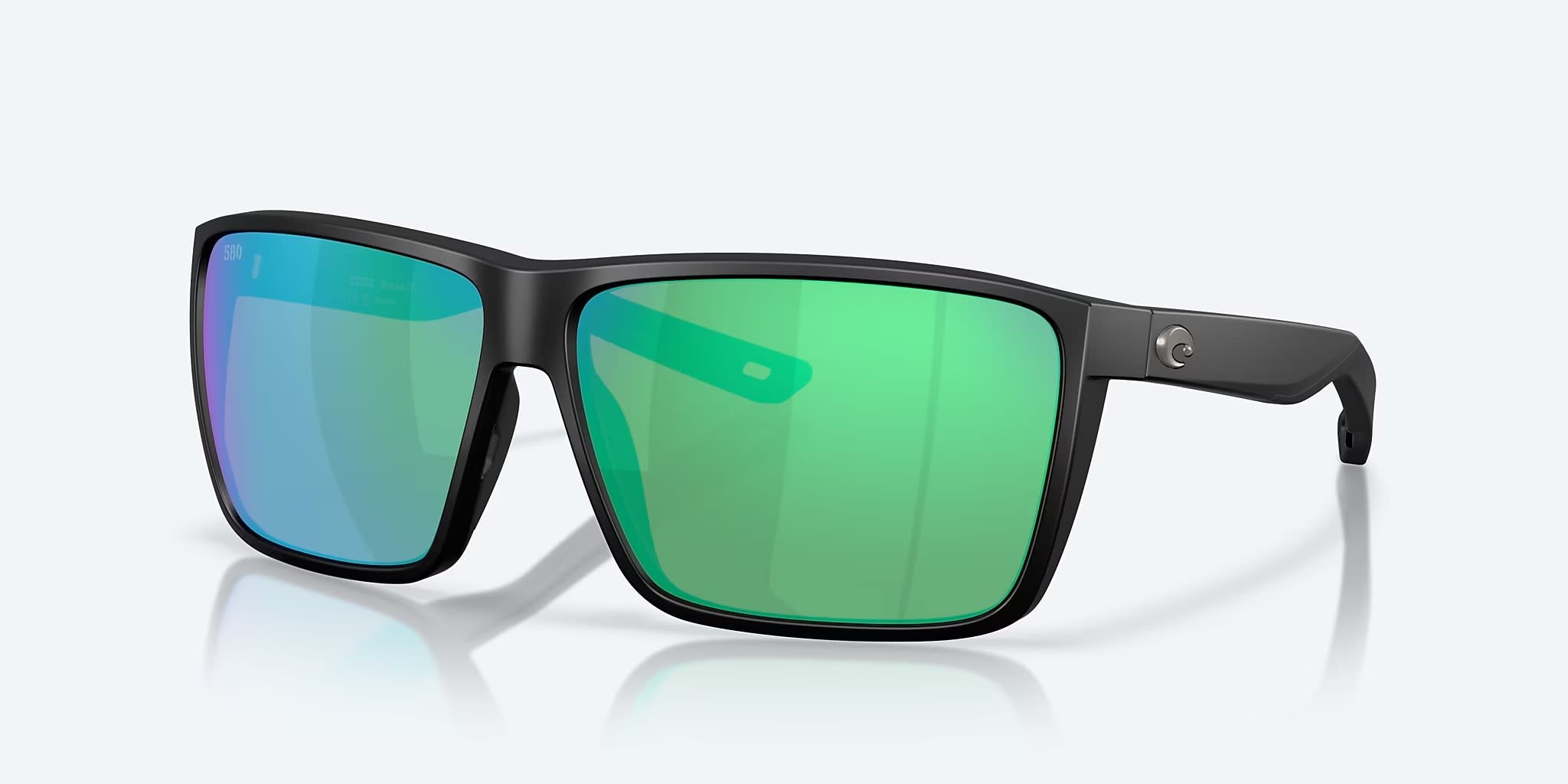 Costa Rincon II - Matte Black - Green Mirror Lens 580G - Estero River ...