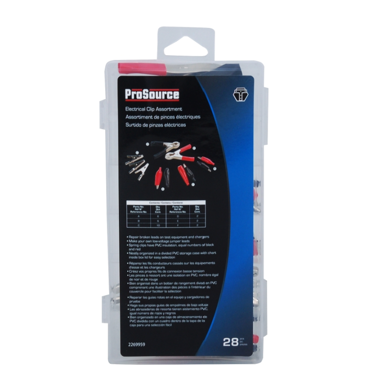 ProSource 28 PC Electrical Clip Assortment - Whatchamacallit Tools