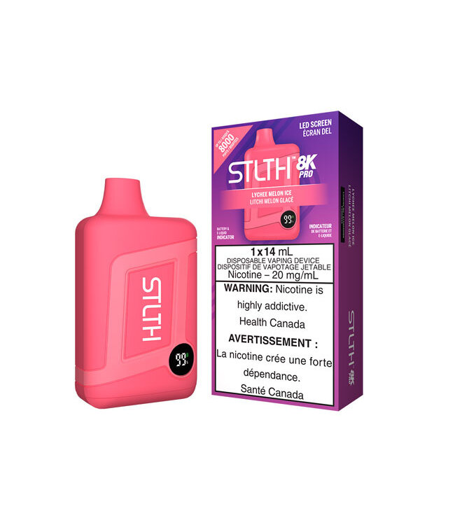 STLTH BOX 8K PRO - Lychee Melon Ice 20 mg - Ontario - Vapanada