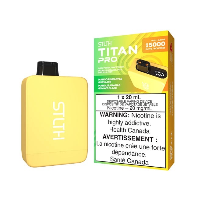 STLTH TITAN PRO 15K Disposable Vape | Online Vape Shop - Vapanada