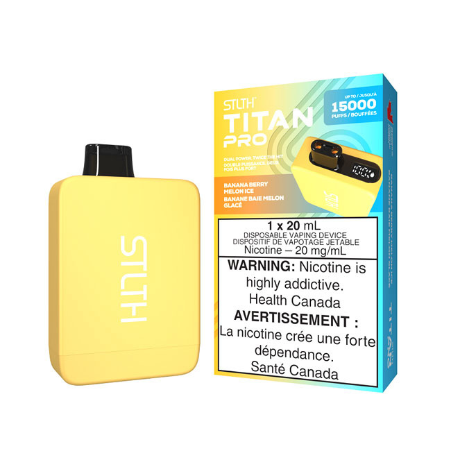 STLTH TITAN PRO 15K Disposable Vape | Online Vape Shop - Vapanada