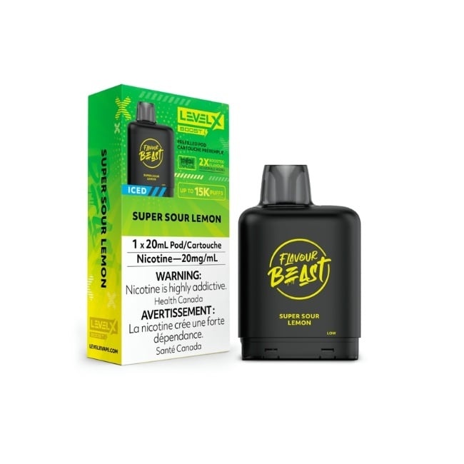 LEVEL X FLAVOUR BEAST BOOST 25K Disposable Vape Pod | Online Vape Shop ...