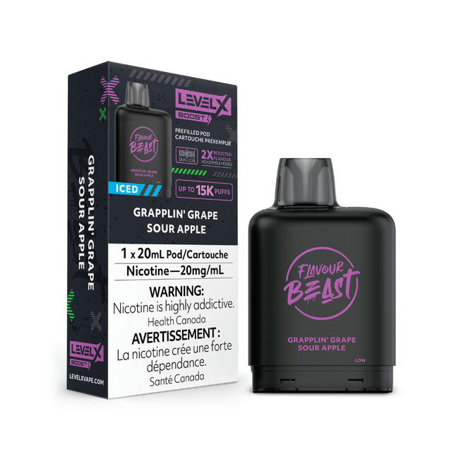 LEVEL X FLAVOUR BEAST BOOST 25K Disposable Vape Pod | Online Vape Shop ...