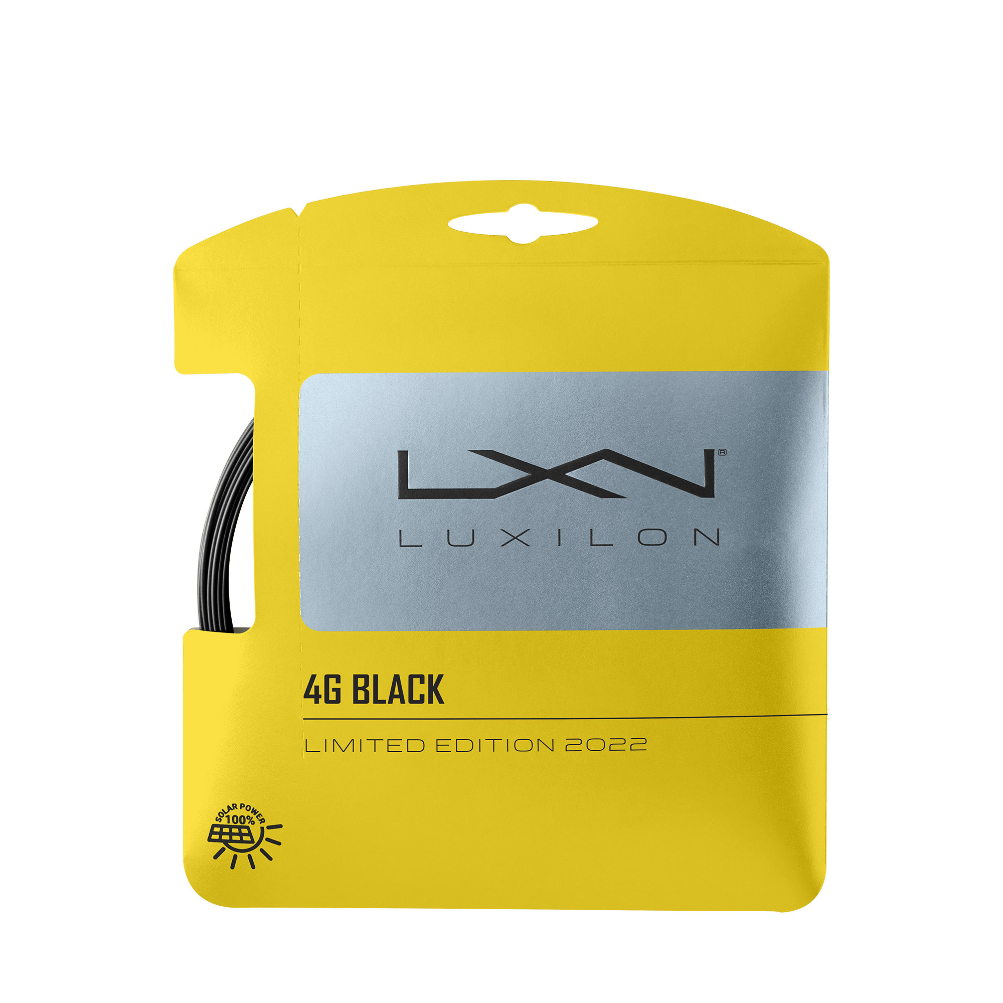 Luxilon 4G Black 125/17 Tennis Strings - World Tennis Miami