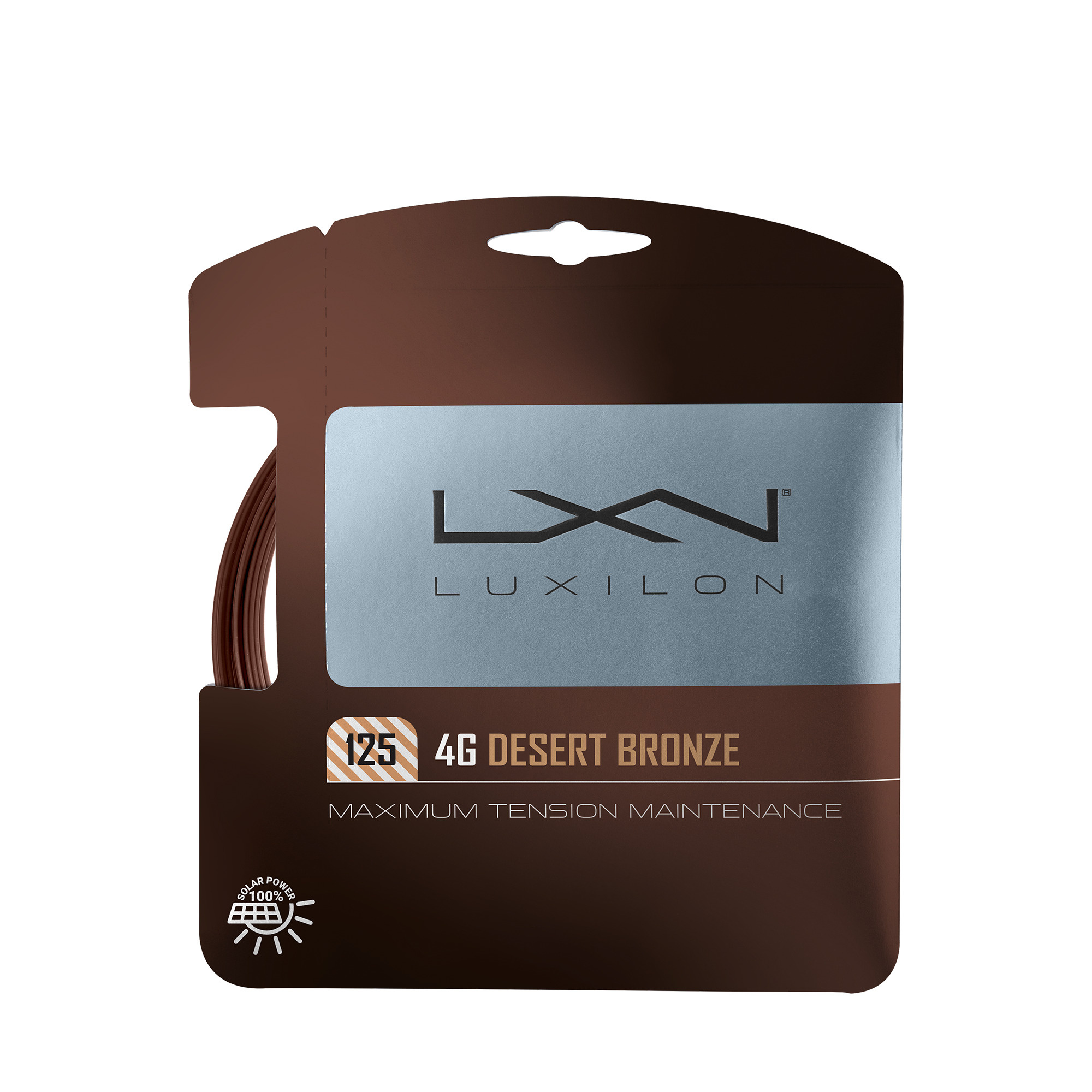 Luxilon 4G Desert Bronze 125/17 Tennis String - World Tennis Miami