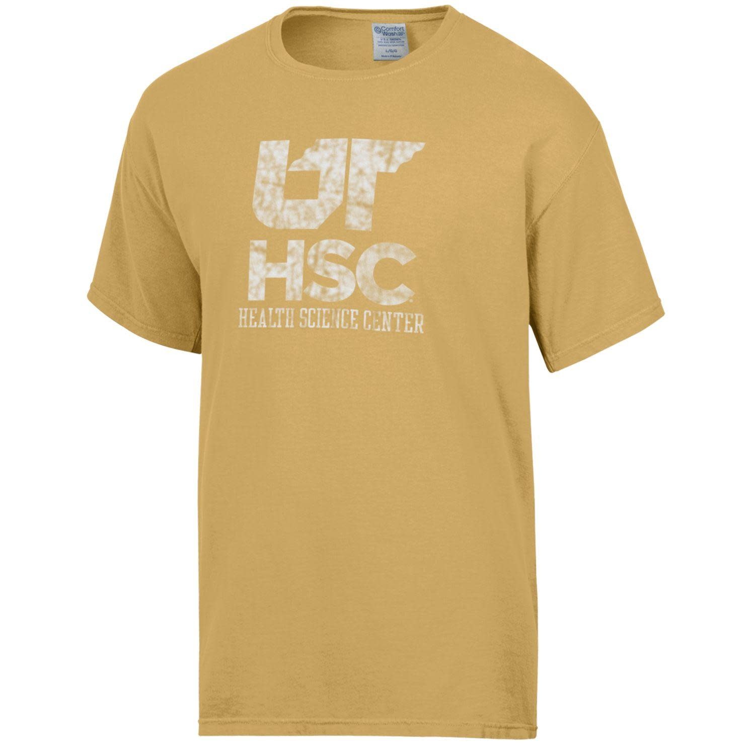 COMFORT WASH COMFORT WASH UTHSC S/S TEE ARTISAN GOLD - HSC HUB