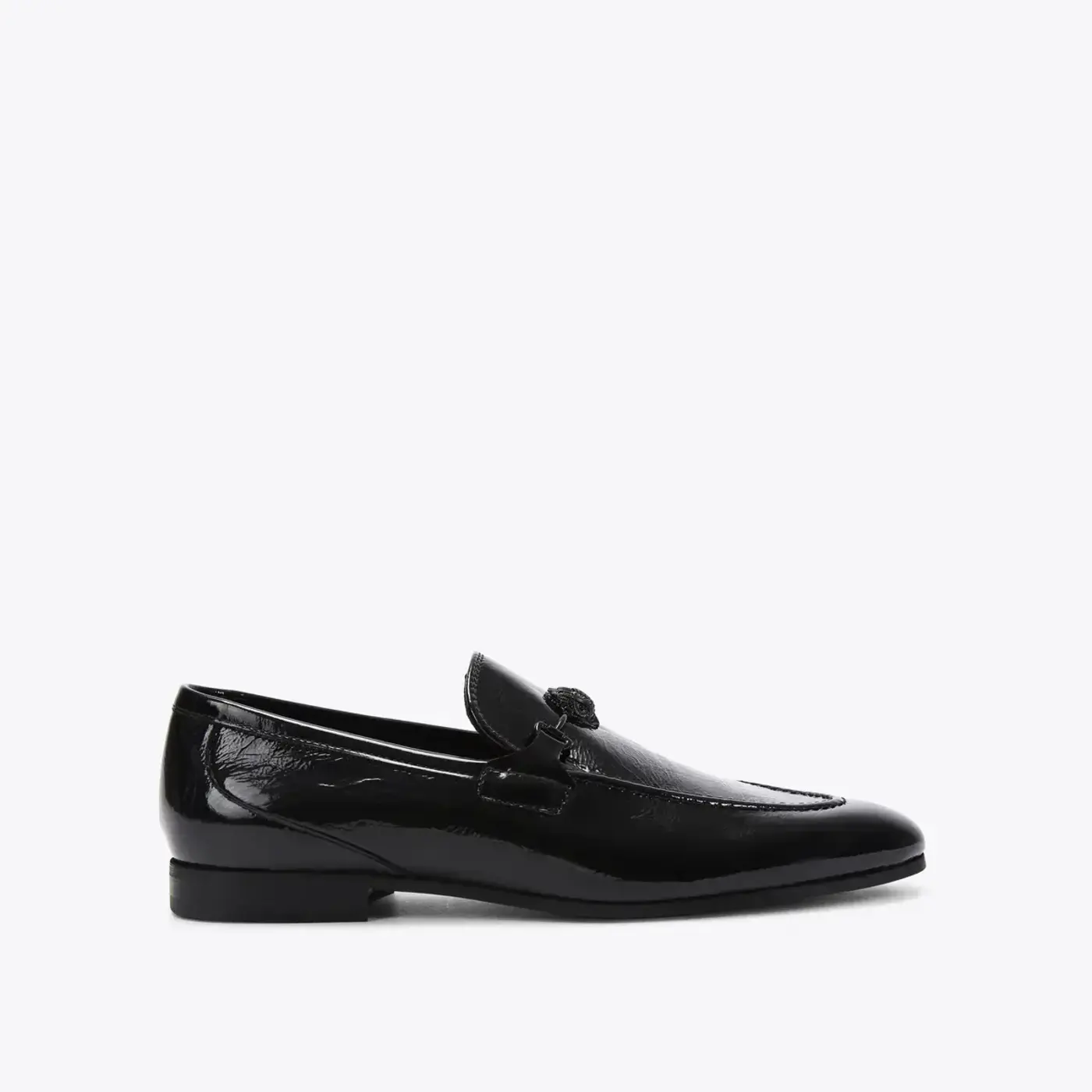 KURT GEIGER ALI LOAFER (45) BLACK PATENT - CRTBLNCHSHP