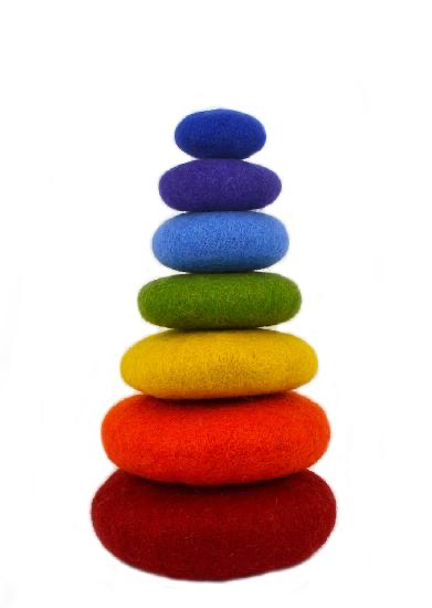 Small Rainbow Stack - The Swag Sisters Toy Store