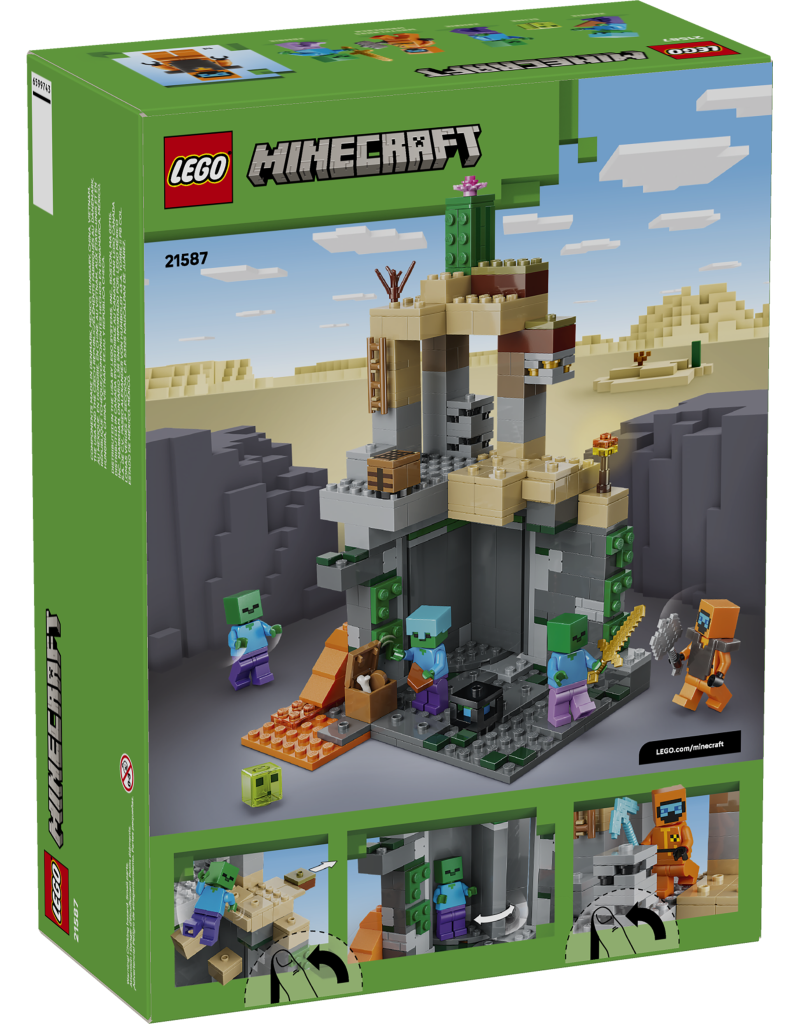 Minecraft 21587 Zombie Dungeon - The Swag Sisters Toy Store