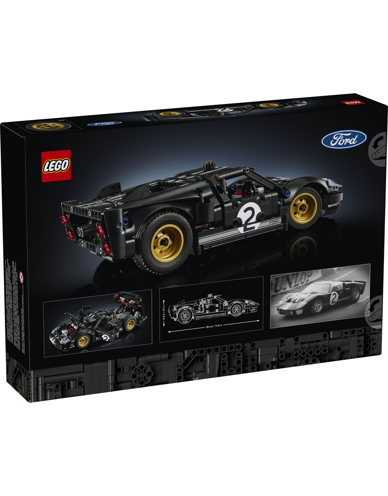 Technic 42223 1966 Ford GT40 MKII Race Car - The Swag Sisters Toy Store
