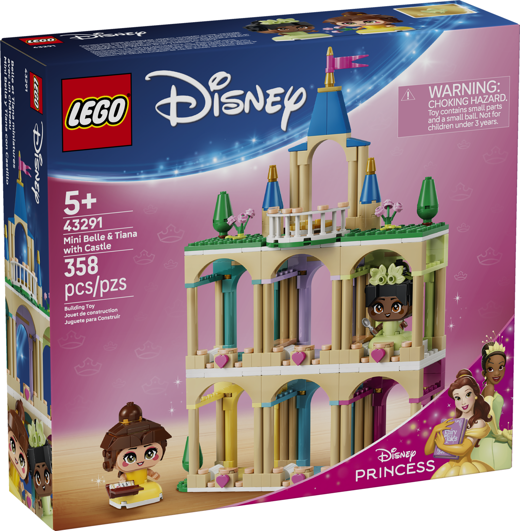 Disney 43291 Mini Belle & Tiana with Castle - The Swag Sisters Toy Store