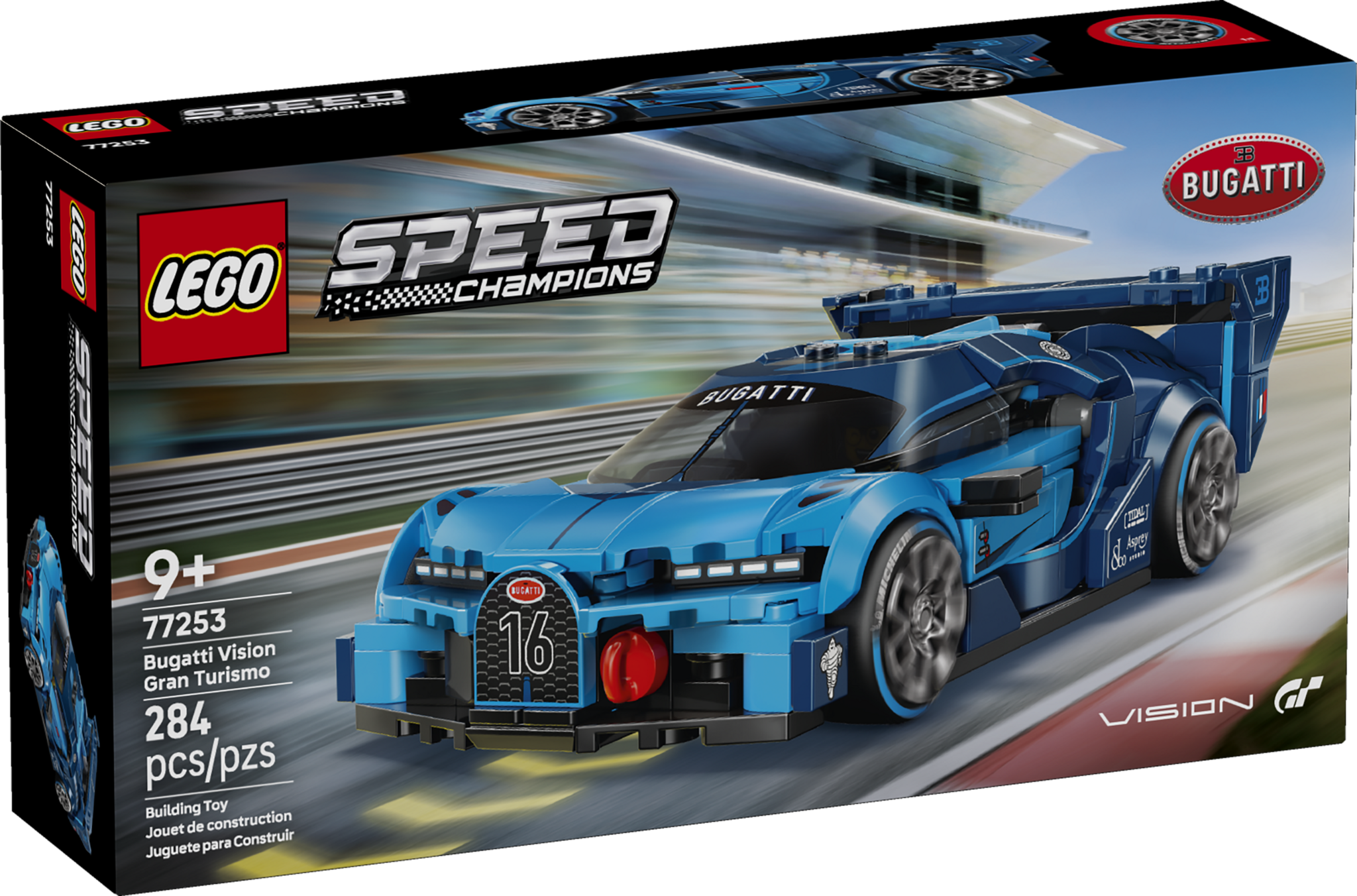 Speed Champions 77253 Bugatti Vision GT Hyper Sports Car - The Swag ...