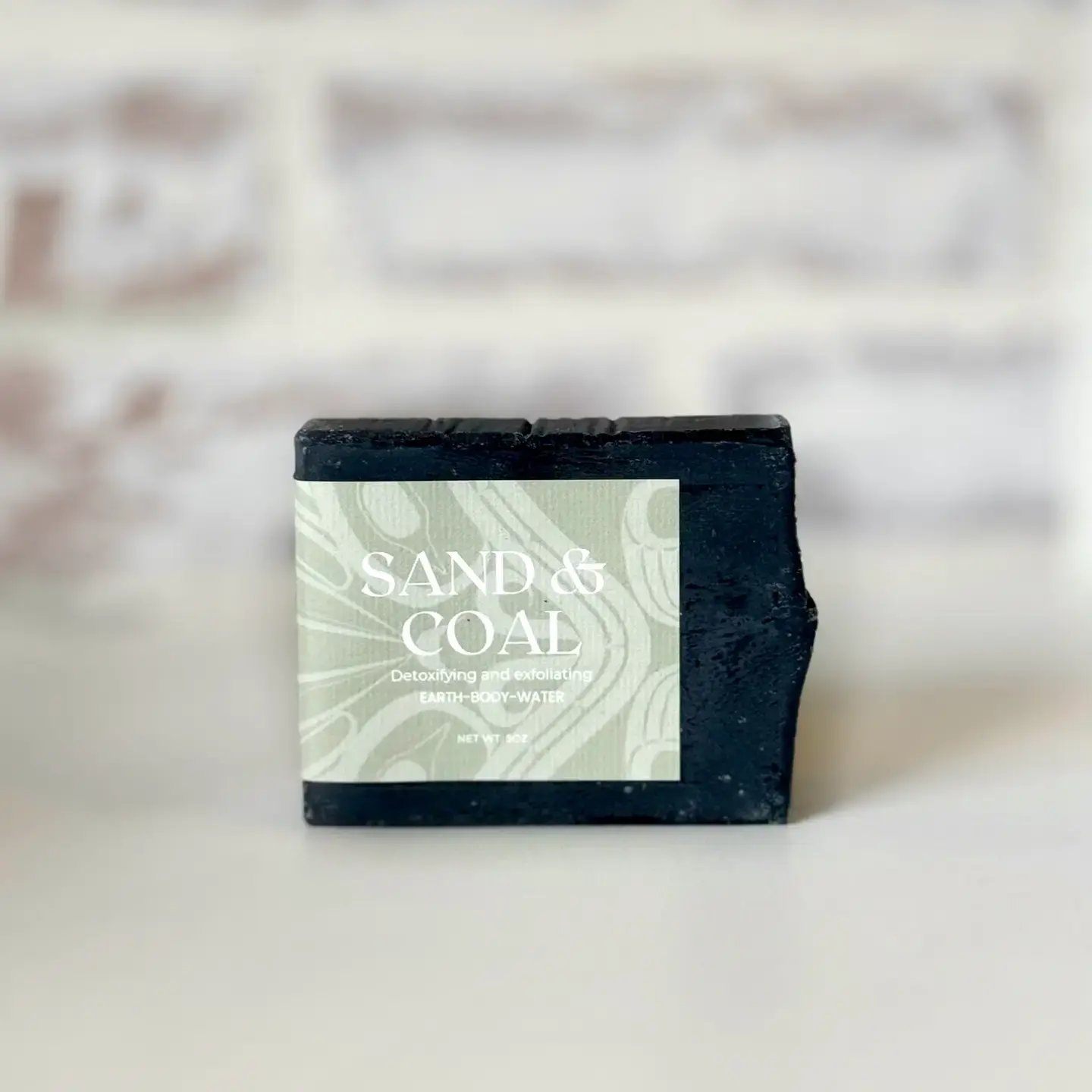 Standing Spruce, Sand & Coal Soap - Hansell and Halkett