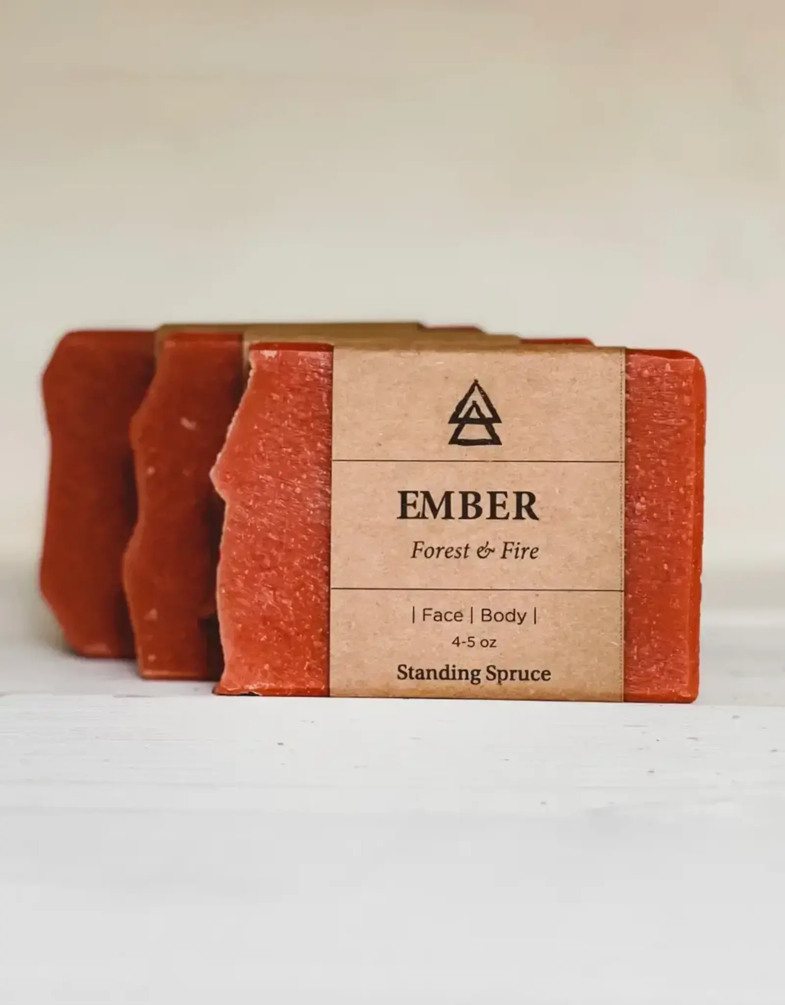Standing Spruce, Yarrow & Ember Soap - Hansell and Halkett