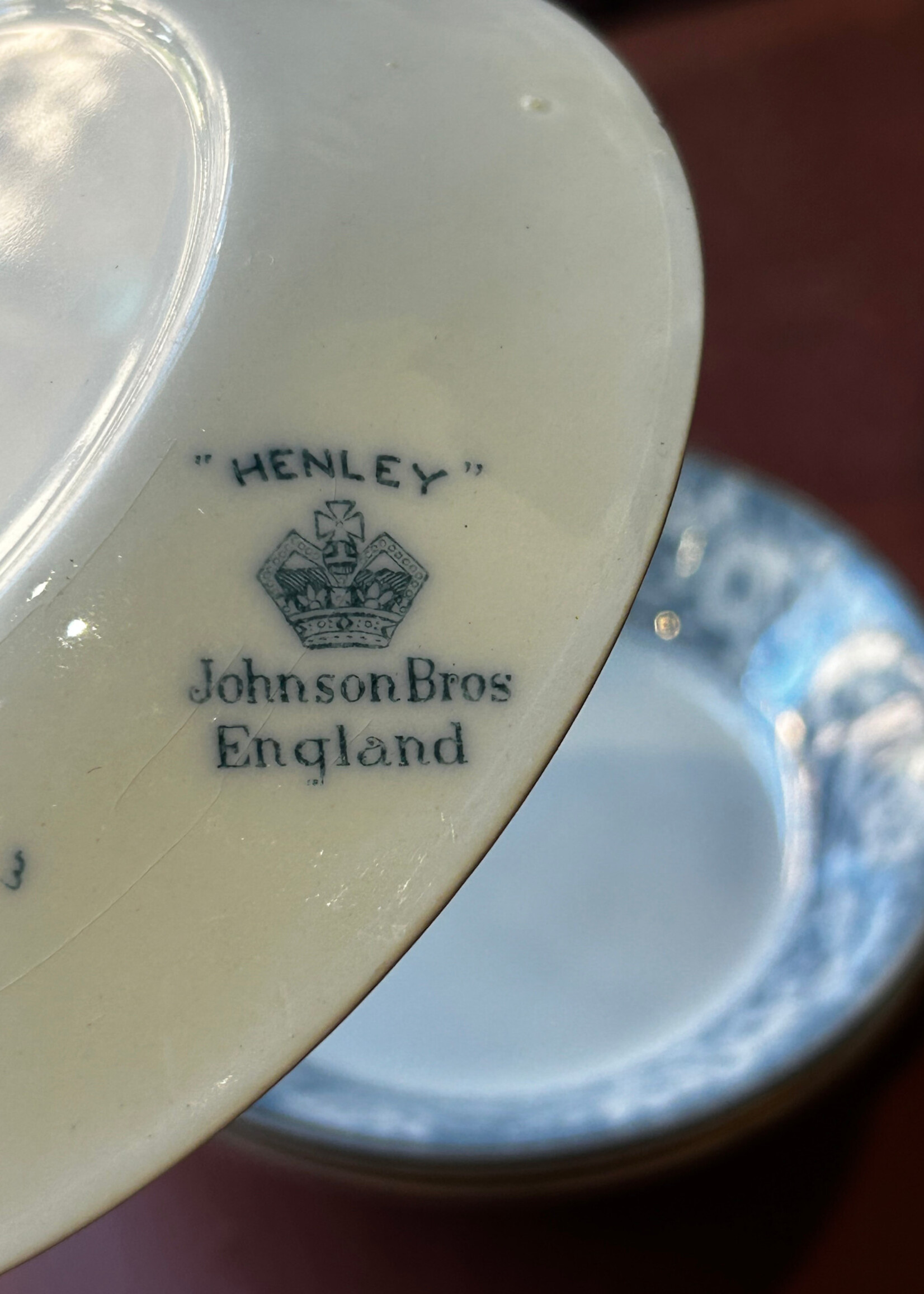 Set of 4 Henley Johnson Bros Small Desert Bowls - Hansell and Halkett