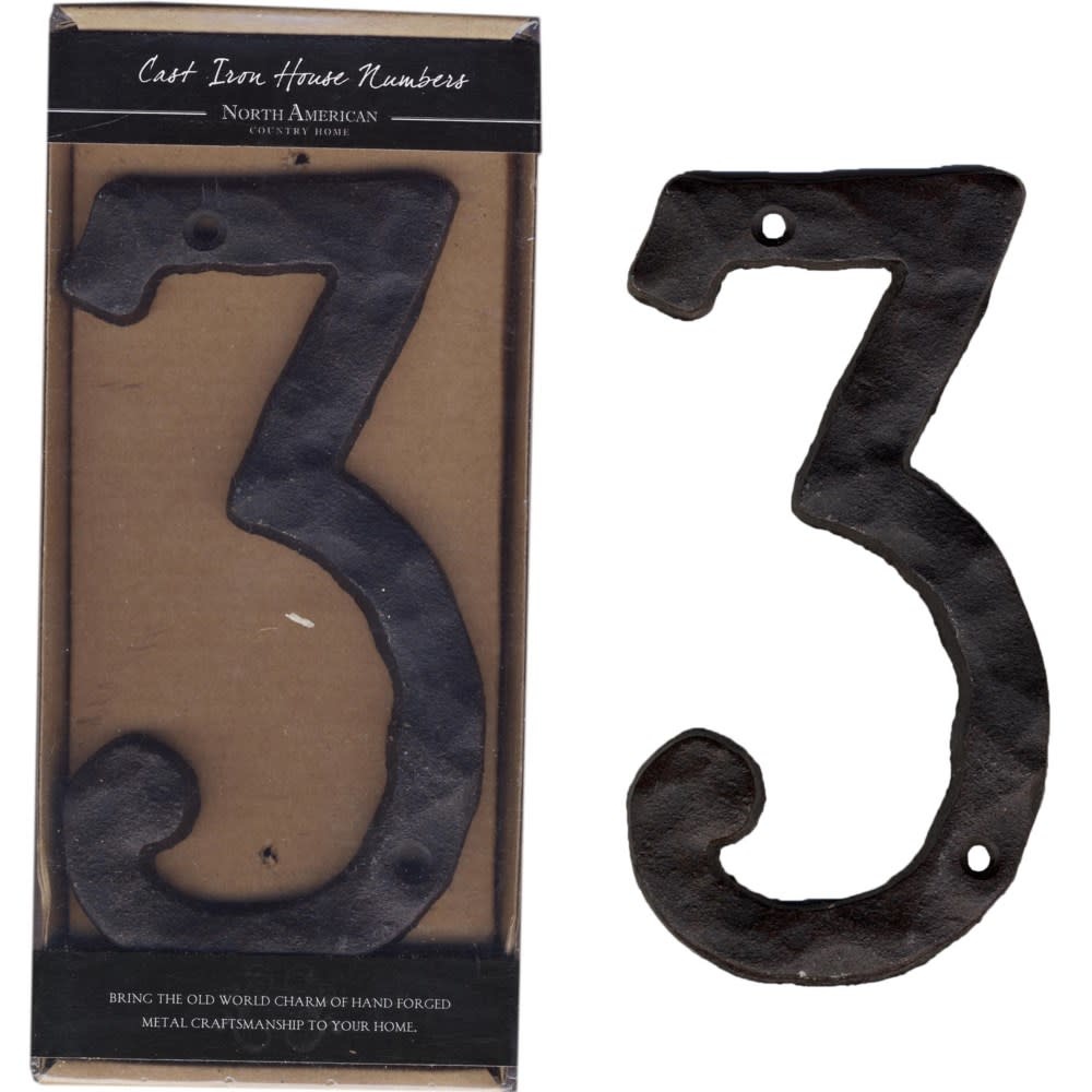 6" Rustic House Number - Centro Garden