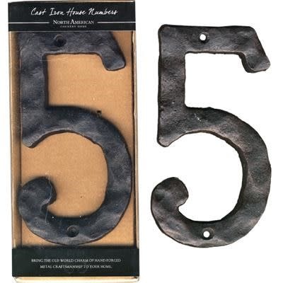 6" Rustic House Number - Centro Garden