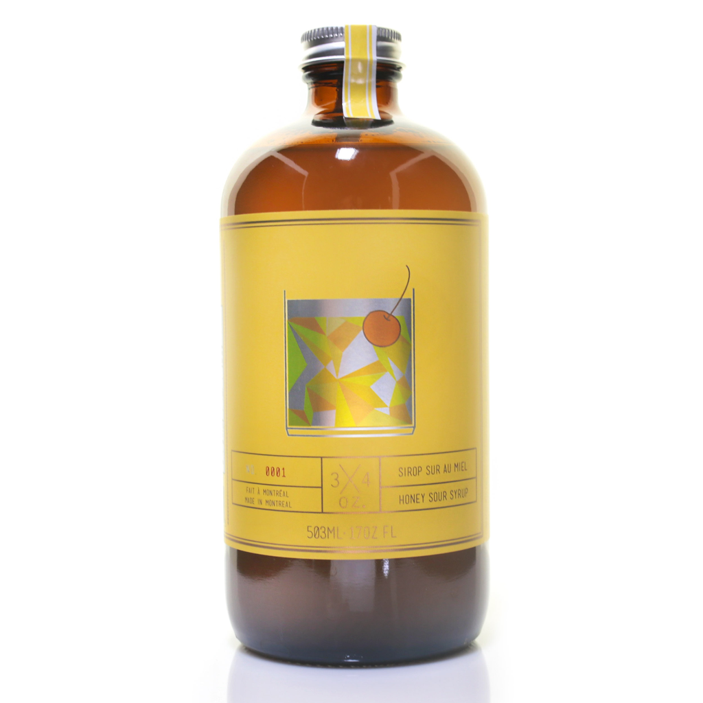 Honey Sour Syrup 500ml - Centro Garden