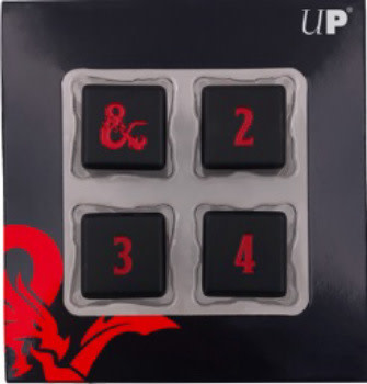 Ultra Pro Heavy Heavy Metal DnD D6 4Ct - Midgard Gaming