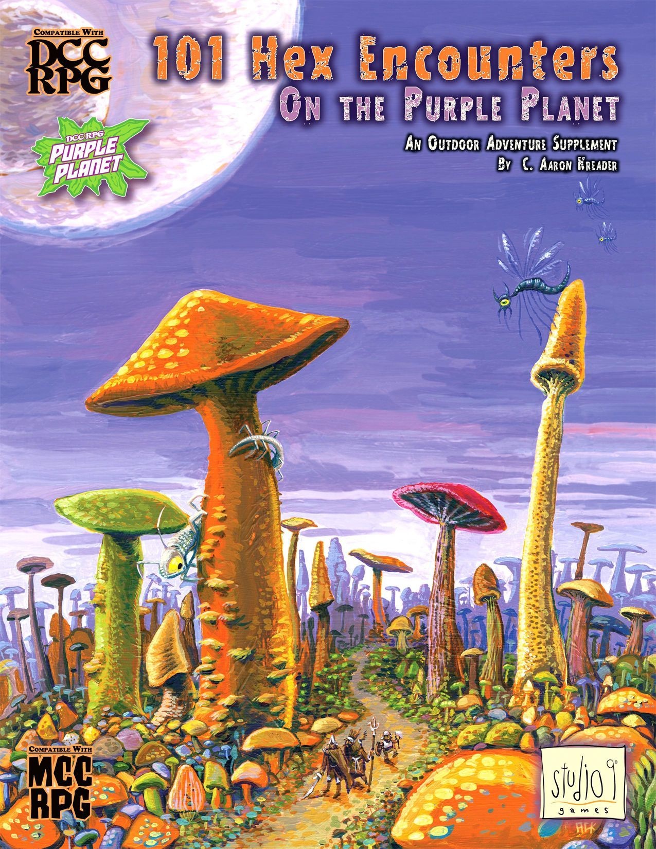 DCC DCC Rpg 101 Hex Encounters (Third-Party The Purple Planet Adventure ...