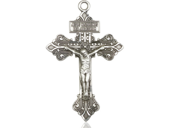 Crucifix Pardon Medal, Sterling Silver 0632SS - Reilly's Church Supply ...
